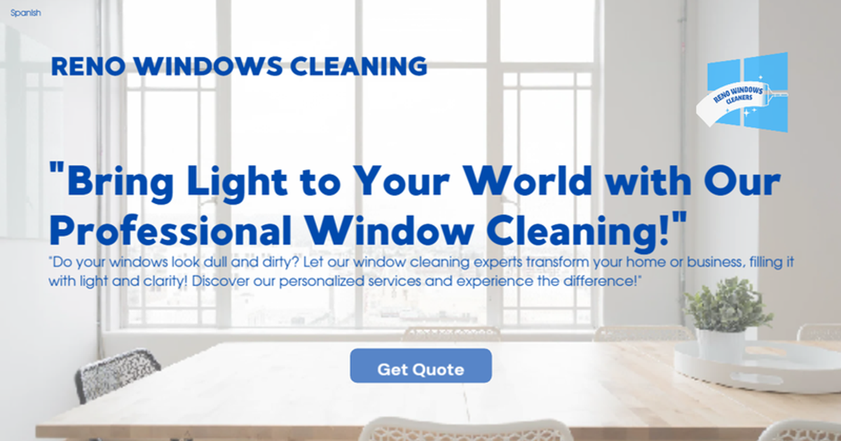 RENO WINDOWS CLEANING | EN